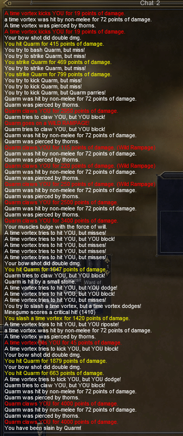 Everquest THJ日記: Quarmに負ける｜Marimo