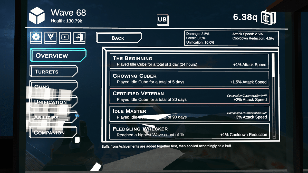 Idle Cube 2025/4/8 +10 ︎︎ N\Update内容まとめ｜じー