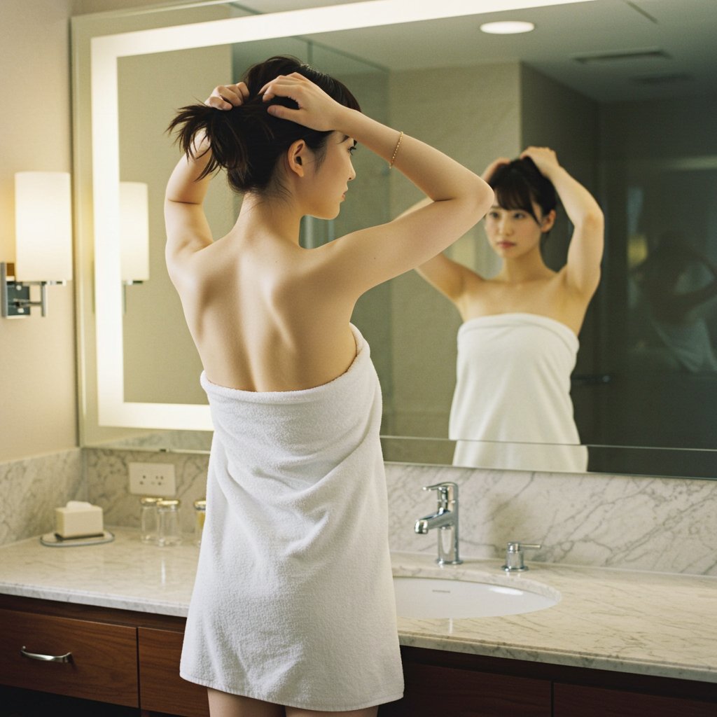 【ImageFX】ナイトルーティン①【プロンプトあり】｜トーマ＠着エロ愛好家