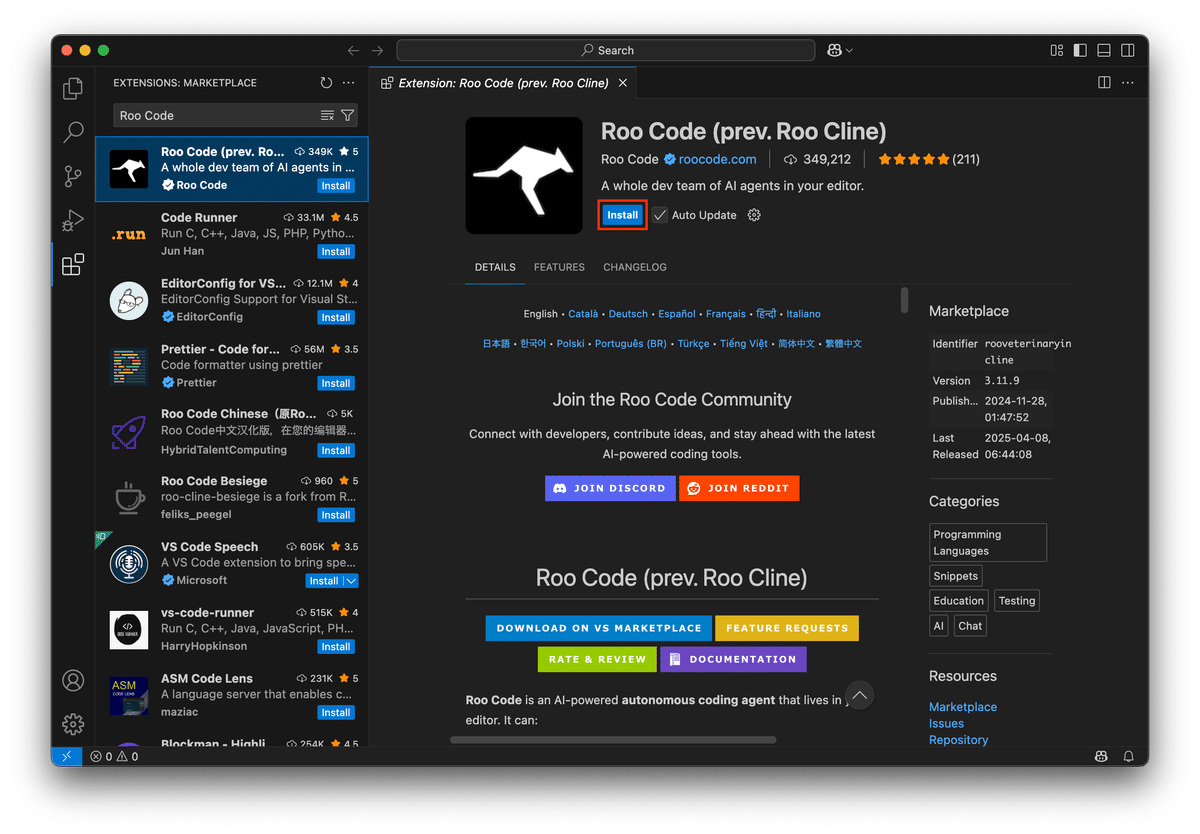 MacStudioでローカルLLMを動かしてRoo Code (Roo-Cline)を使う｜しあ