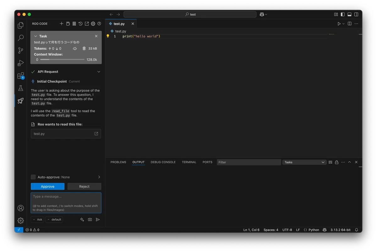 MacStudioでローカルLLMを動かしてRoo Code (Roo-Cline)を使う｜しあ