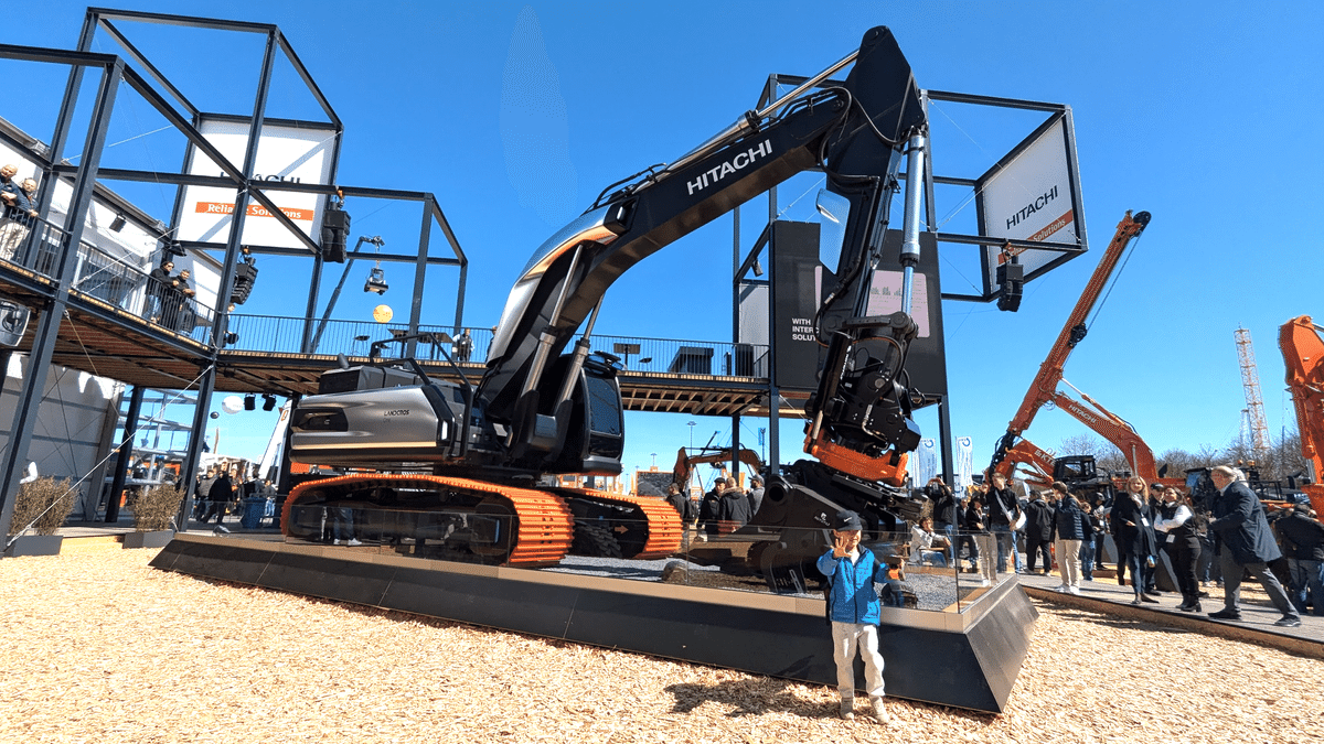 息子（5歳）と二人で世界三大重機展bauma2025@ミュンヘンに行ってきた｜ししど ちせい
