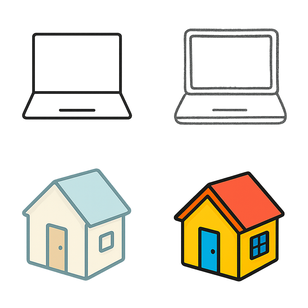 プロンプトで極める！アイコン挿絵生成術｜hirokaji