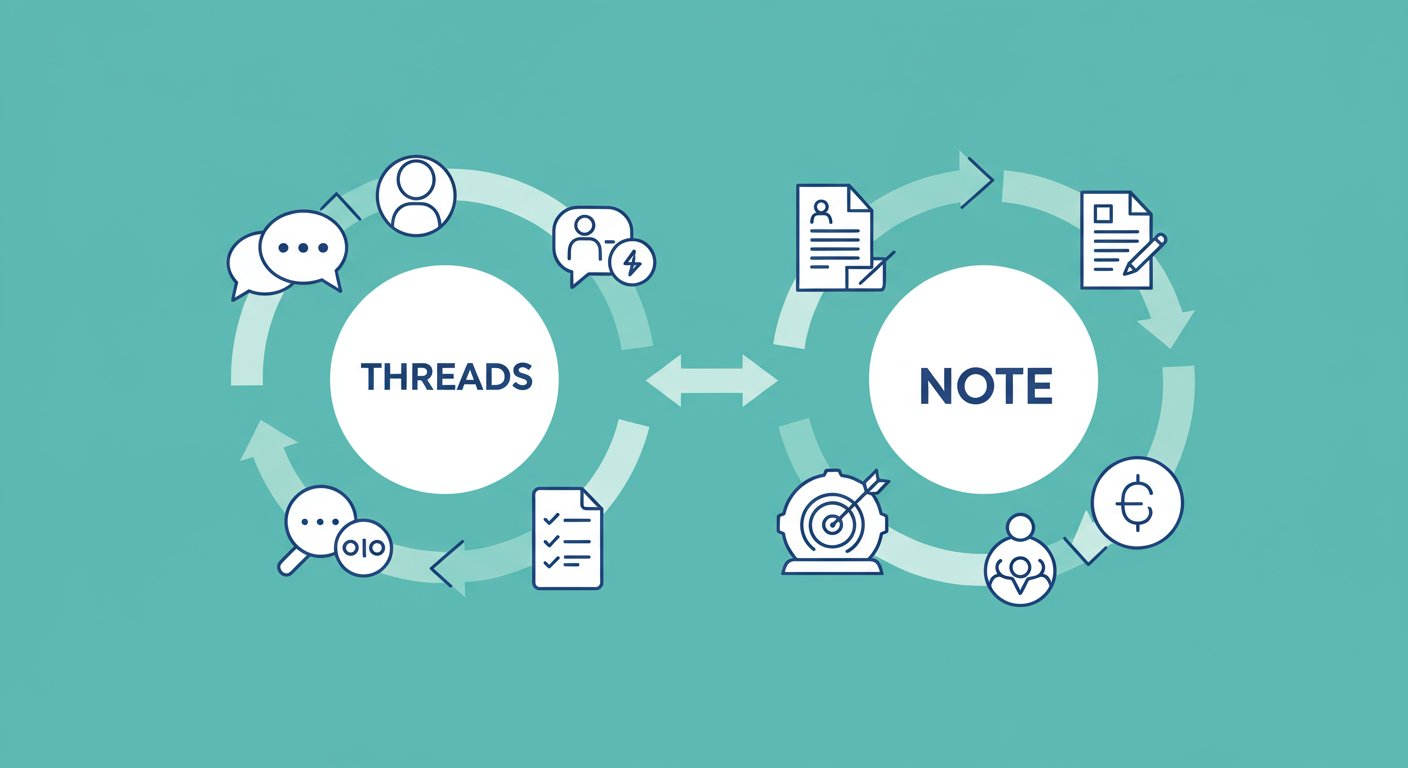 【保存版】Threads×note初心者が最短で成功する5つの鉄則｜2025年｜有料note紹介