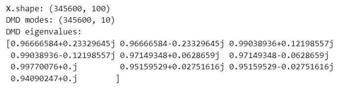 「線形代数の半歩先」をPythonで写経 ～ 10章 DMD動画分析、DMD振り返り｜ネイピア DS
