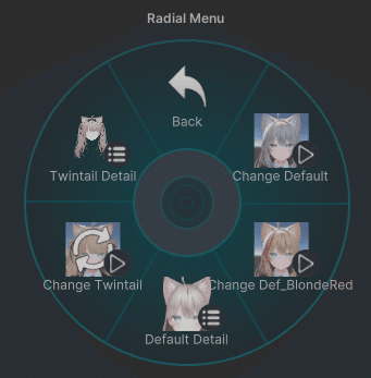 【備忘録】VRChat Expression Menuで髪型を切り替えられるようにする｜たみこ