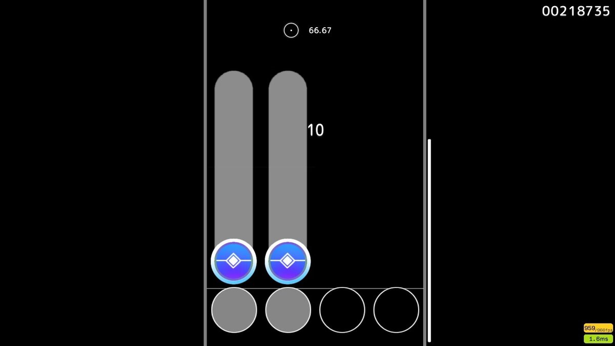[osu!mania] [skin編#1] 判定バー/レーン/コンボや精度等の位置変更をしたい！｜ICECAKE