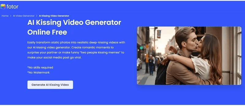 【2025年最新】無料AIキス動画合成 アプリ・ソフト9選！写真からキス動画に変換｜Edimakor Japan‐動画編集