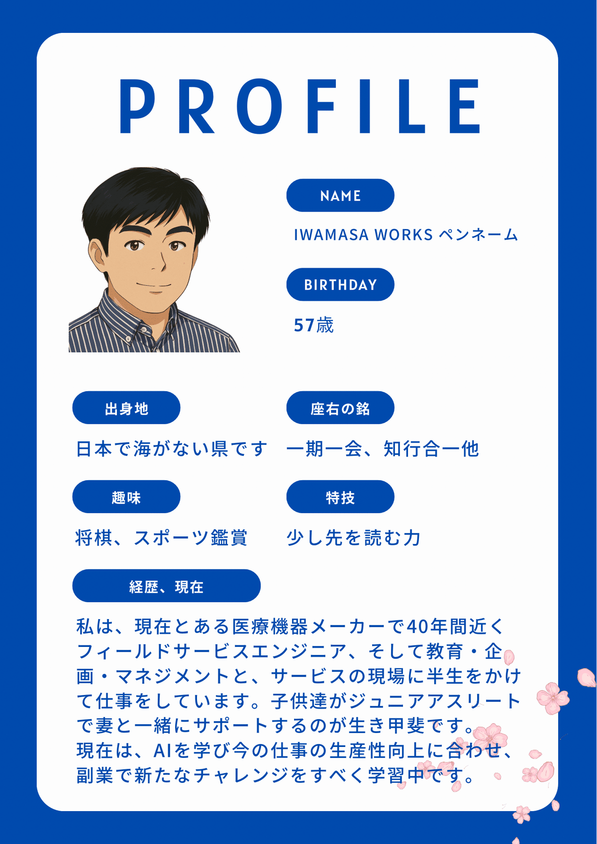 自己紹介｜現場40年の実録で語る、サービスという生き方｜Iwamasa Works