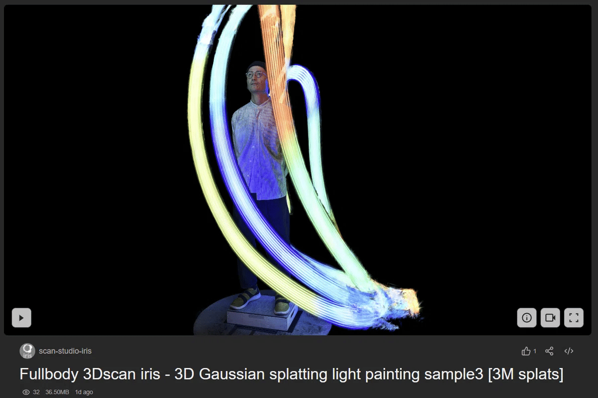 View 3D Gaussian Splatting Right in Your Browser!｜steam studio / 3D ...