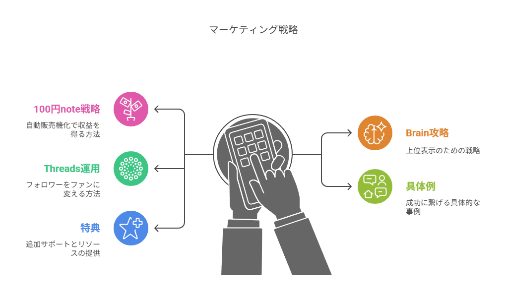 【主婦×仕組み化で最強】noteもBrainも自動で売れる“ “Threads攻略”完全版！”～新時代の100円無双術～｜ゆーすけ | 副業のススメ