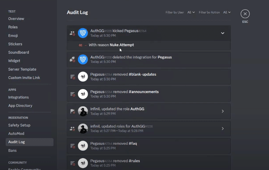 【比較検証あり】DiscordアンチヌークBot「Wick」「Security」「AuthGG」の使い方と違いとは｜Disguide ...