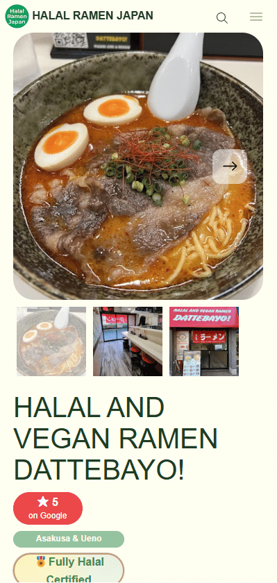 Best Ramen in Tokyo: Top 10 Halal-Friendly Shops (200+ Google Reviews) As of April 1, 2025｜Halal ...