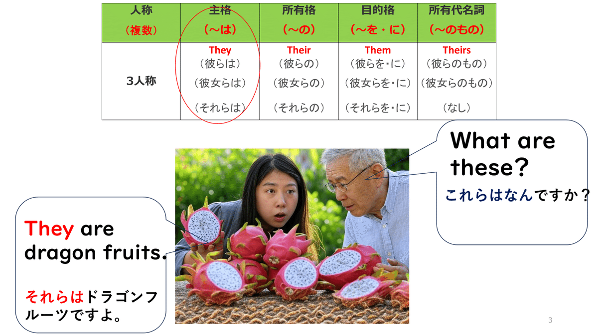 3人称（複数）人称代名詞they, their, them, theirs｜英語大好き
