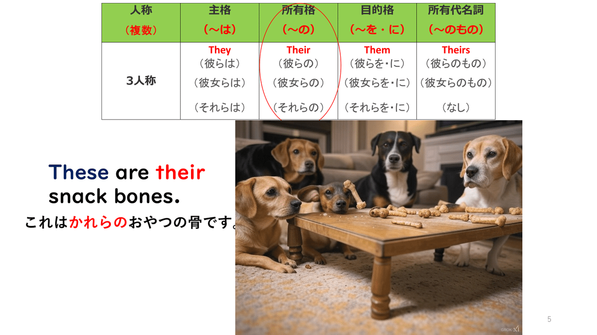 3人称（複数）人称代名詞they, their, them, theirs｜英語大好き