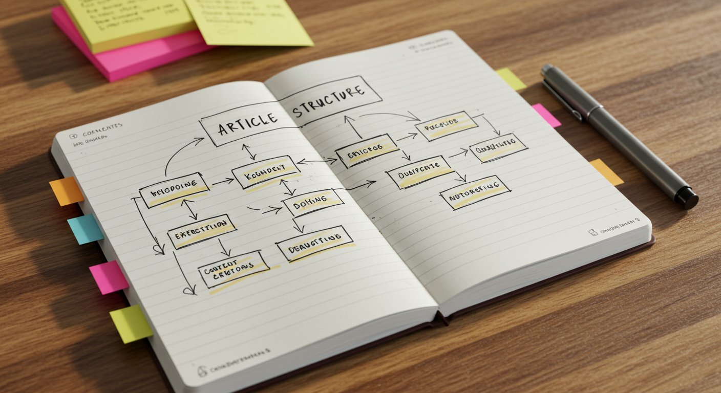 【Webライター必見】5ステップで学ぶ記事構成の作り方と実践例｜Yusuke_Lab