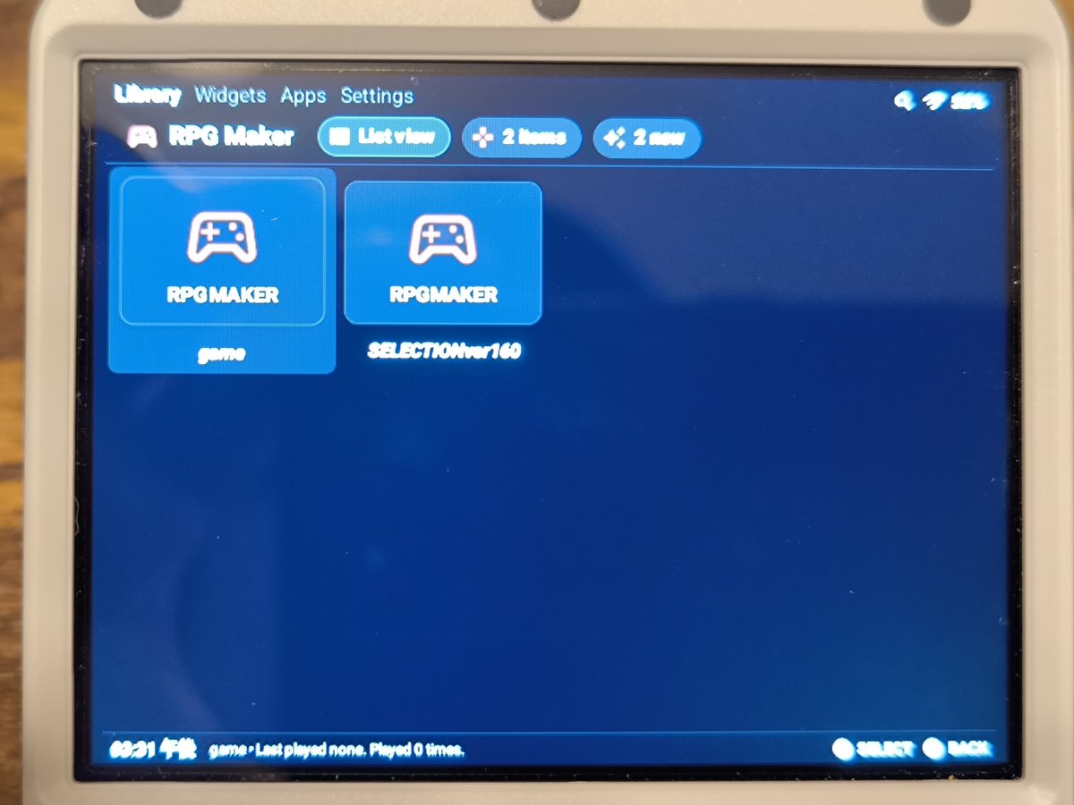 Miyoo Flip GammaOS Core導入等まとめ｜zap