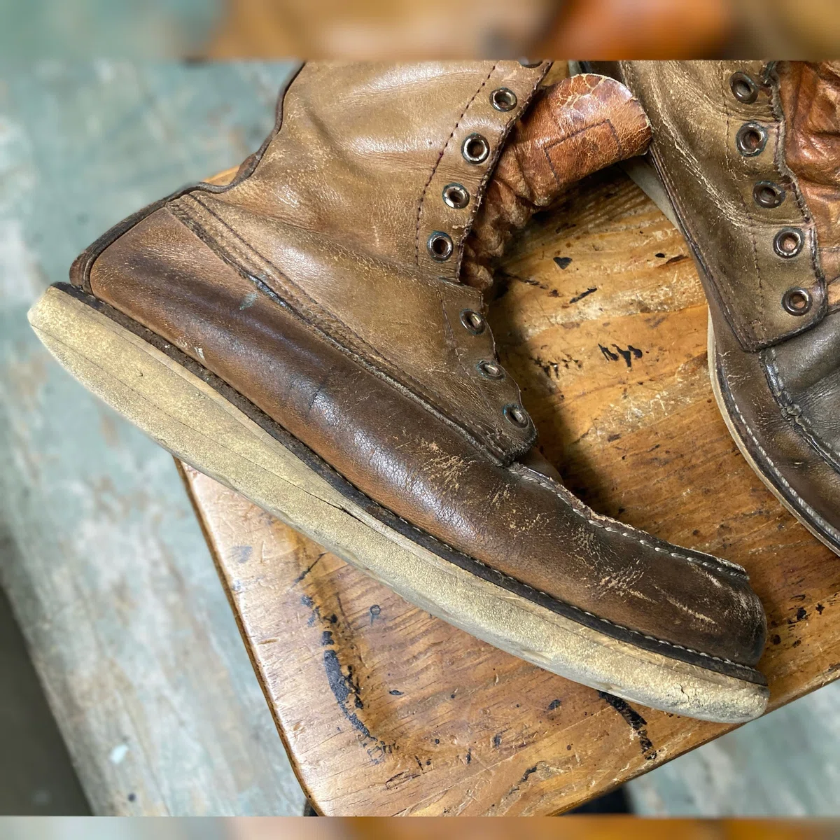 【Resole/ソールカスタム】VTG Red Wing 877/レッドウィング877｜CREA Repair & Handcrafts/roca