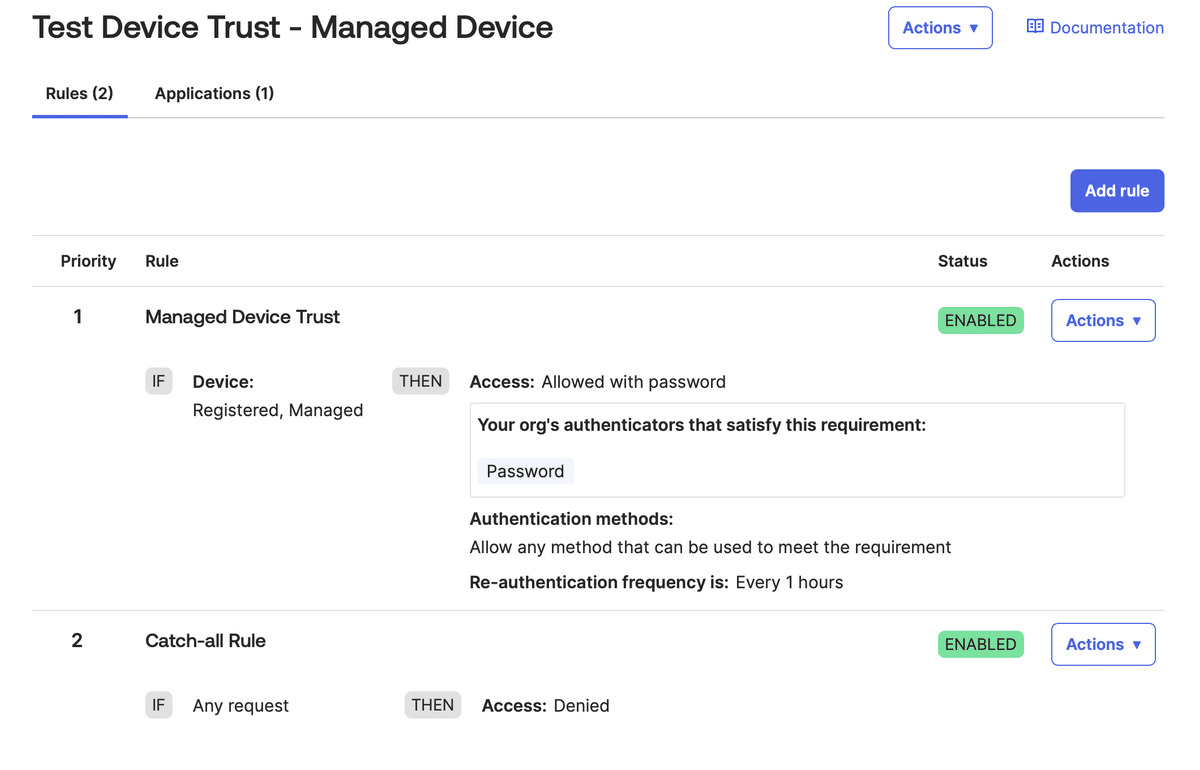 Okta × Jamf ProでMacのDevice Trustを構築する｜Magic Hat Tech Blog