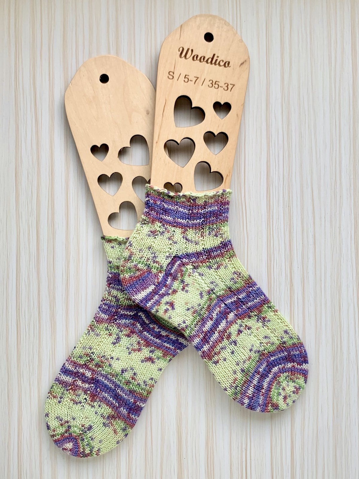 opal新作『Aquarell』で編みました♡｜cotto mou/心躍る手編み靴下作家の備忘録