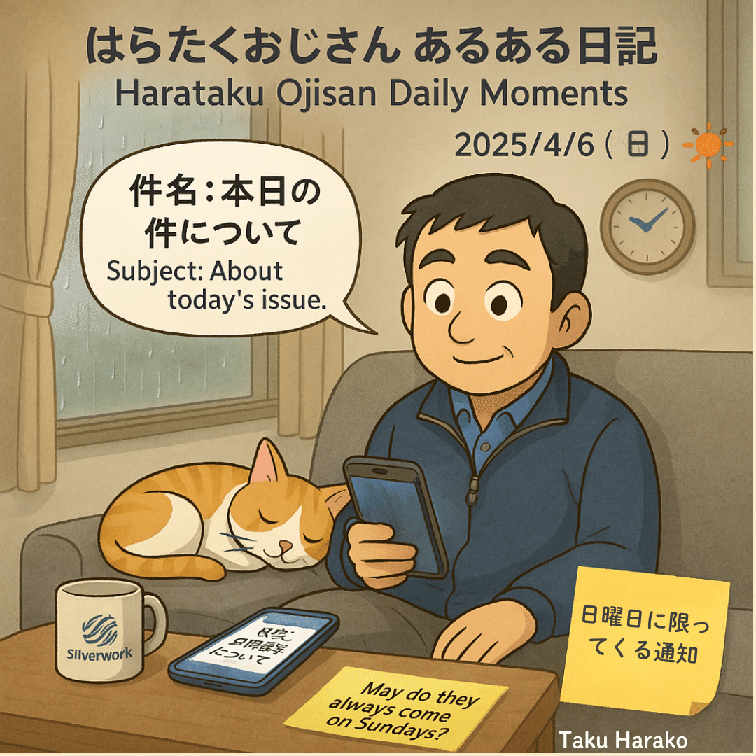 Daily moments - 2025/4/6(Sun)｜原子 拓 / Taku Harako