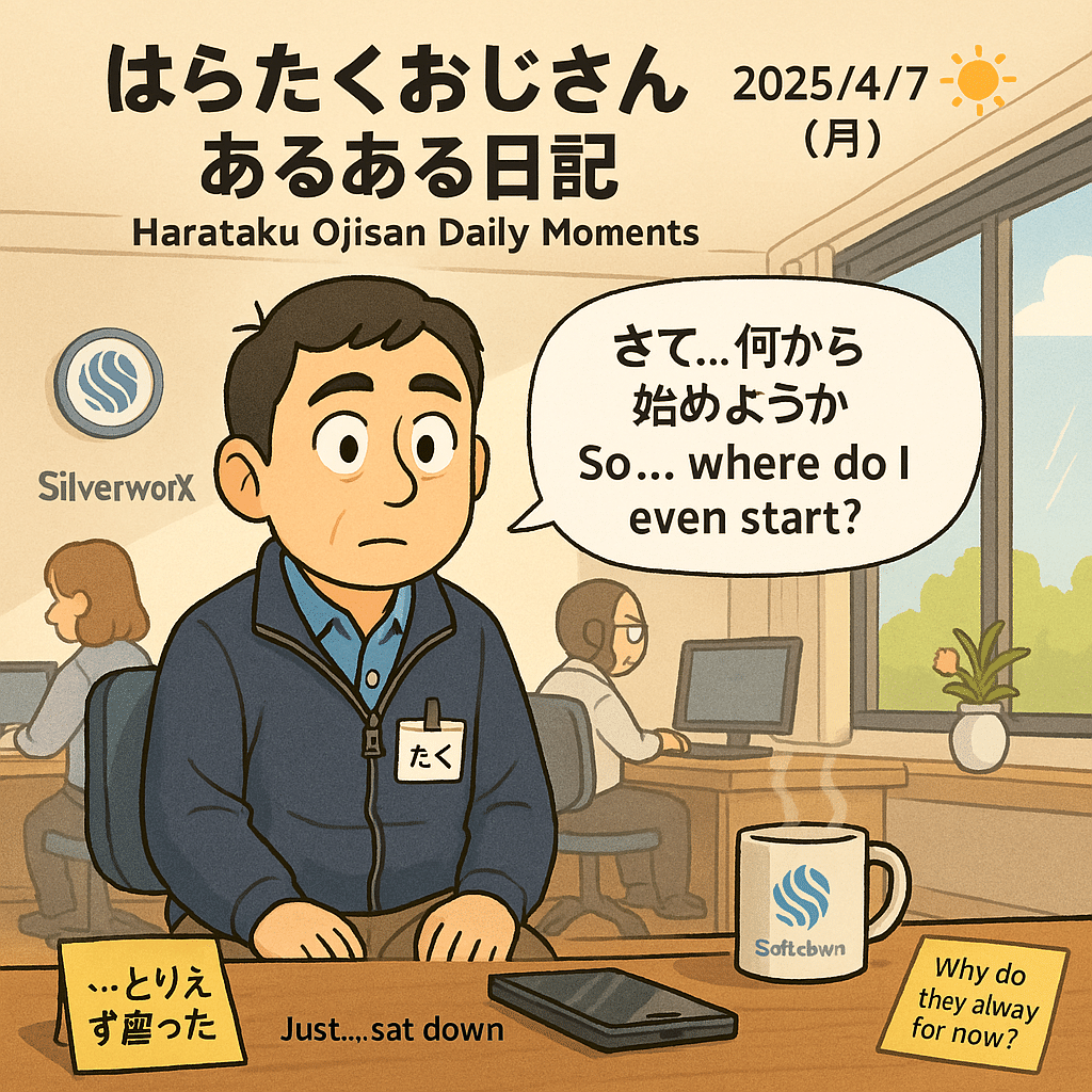 Daily moments - 2025/4/7(Mon)｜原子 拓 / Taku Harako