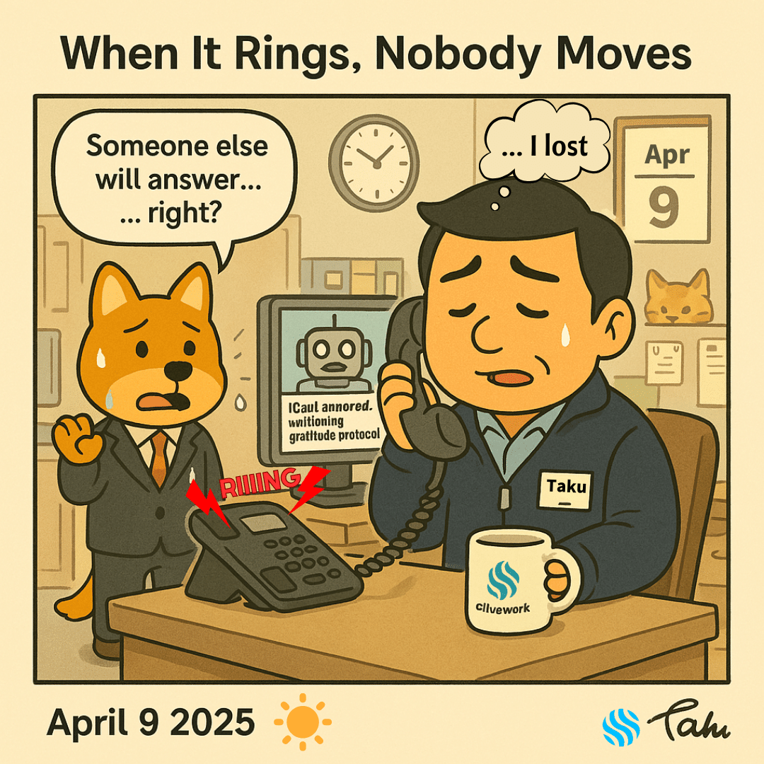 Daily moments - 2025/4/9(Wed)｜原子 拓 / Taku Harako