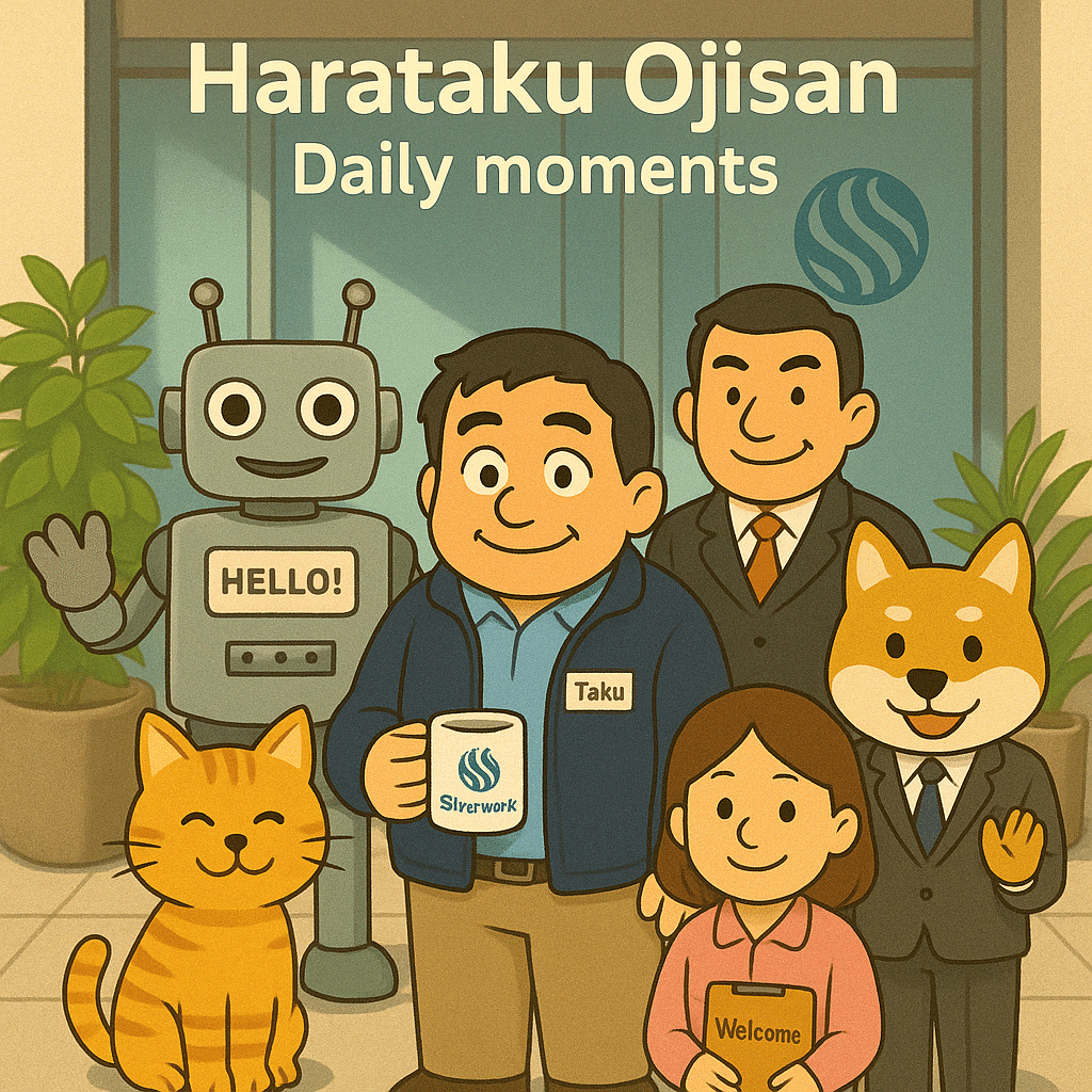 What is "Harataku Ojisan Daily Moments"?｜原子 拓 / Taku Harako