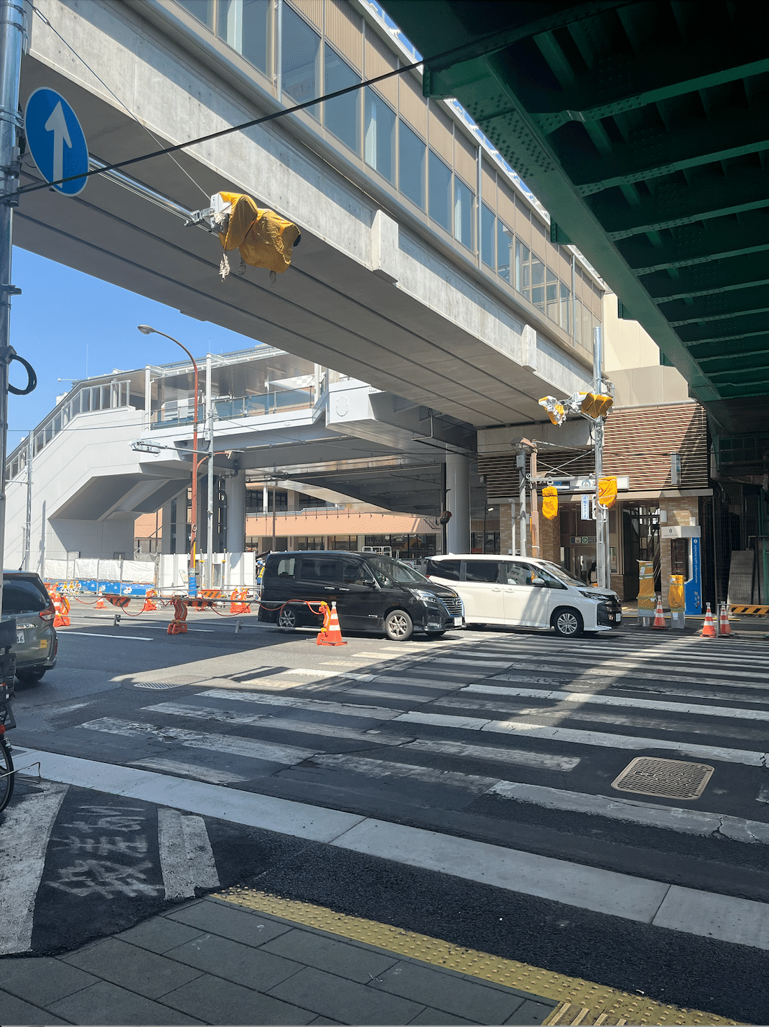 北綾瀬駅前の環七通りの横断歩道が・・・｜北綾瀬・きたあやせ・kitaayase