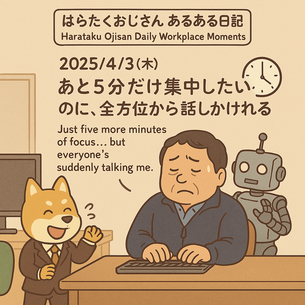 Daily moments - 2025/4/3(Thu)｜原子 拓 / Taku Harako