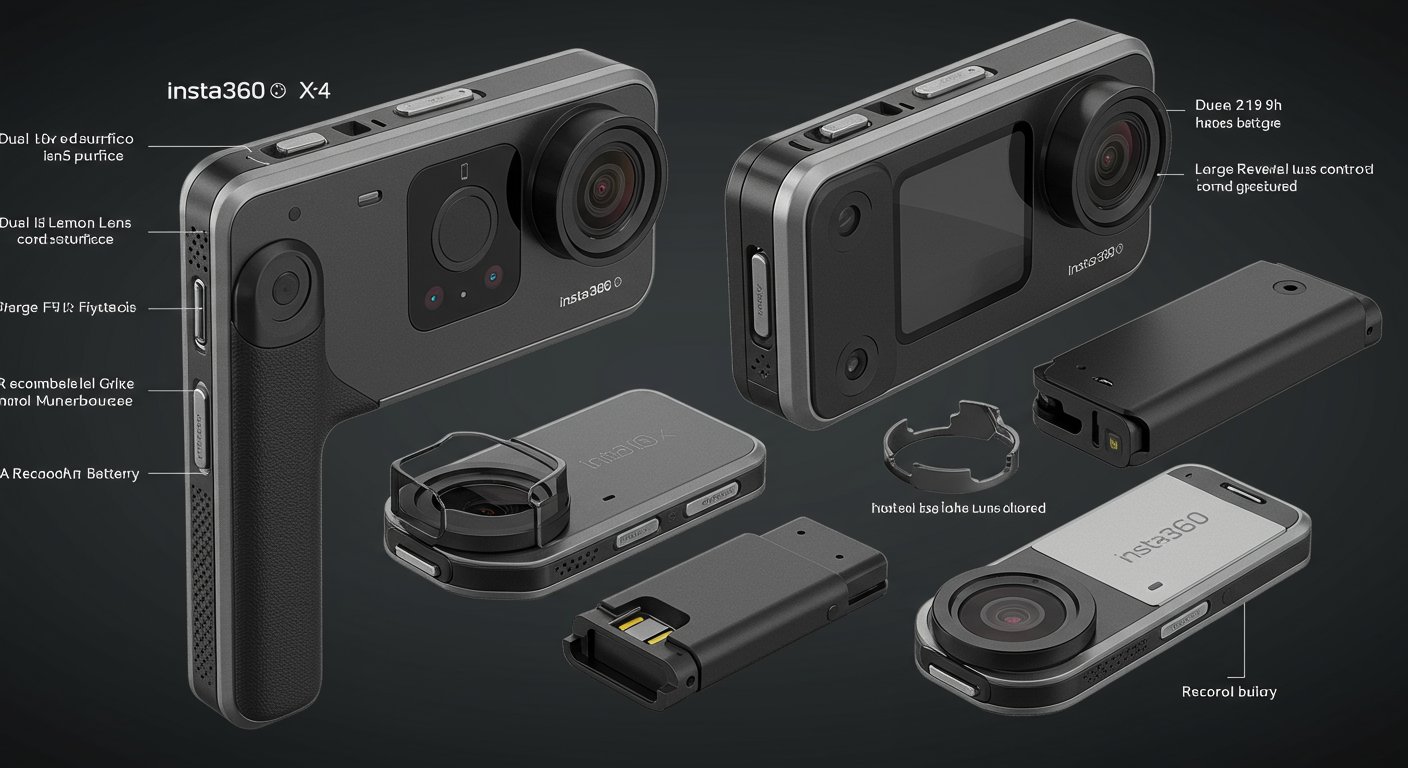 インスタ360 X4の7つの革新的機能と特徴｜VR撮影が劇的に進化！｜ツッチー