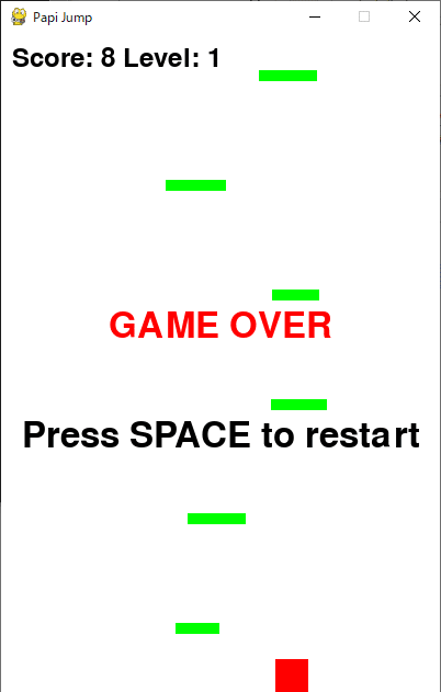 なつかしの「Papijump」みたいなゲームをPygameで？Pyxelで？作ってみよう｜蛇久田 ニエル