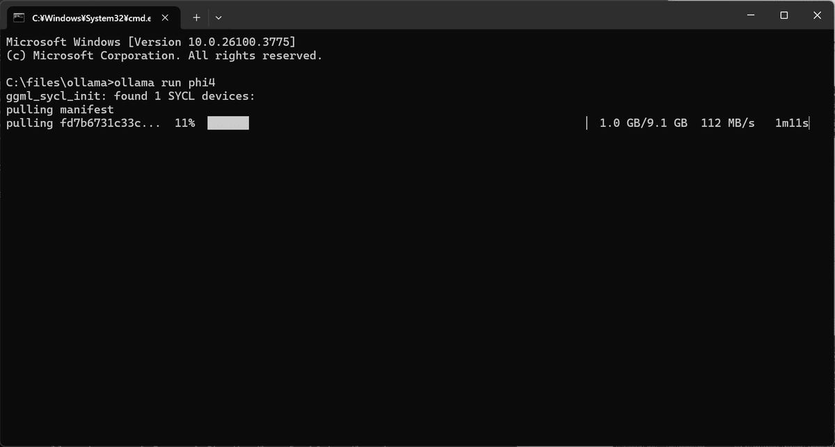 Intel GPUを使用してOllamaでLLMを動かす｜鐵火卷