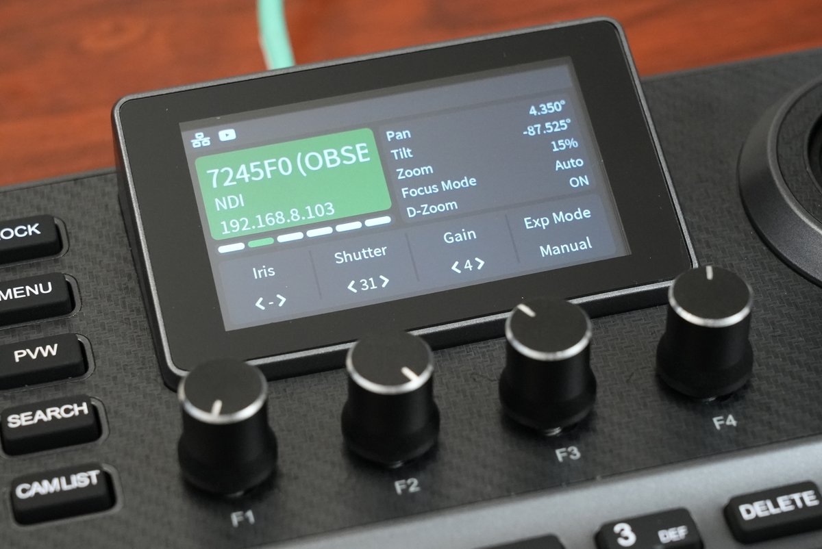 コンパクトなPTZコントローラー「KC606N」を試したファーストインプレッション｜松井 隆幸@ライブ配信が好きな人