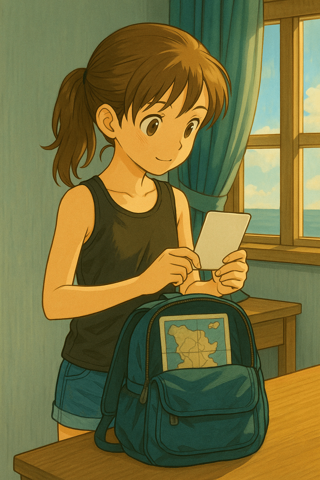 リラと海の色に虹がかかる〜 幸せを探す、島の小さな旅 〜｜Skydolphin-M-