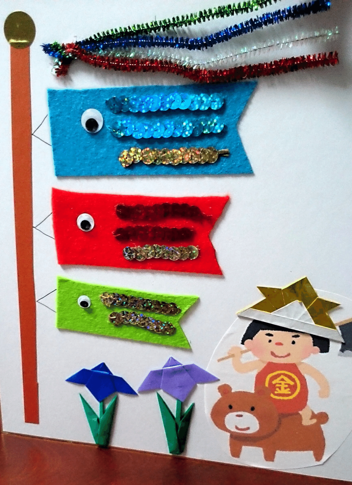 五月五日の教材 こいのぼり ｜こどものにほんご｜Ise-roku☆こどもの日本語教材について考える