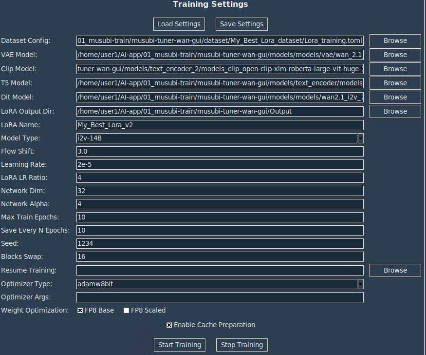 RTX5090でMusubi TunerのLora作成（セットアップ）｜MON RYO