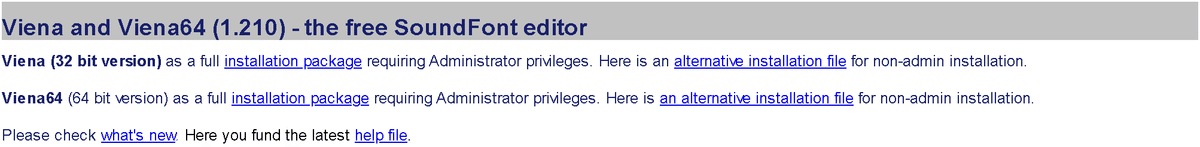 サウンドフォントの作り方 : リズム編 | Viena SoundFont Editor (1.210)｜ロクフ