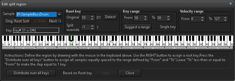 サウンドフォントの作り方 : リズム編 | Viena SoundFont Editor (1.210)｜ロクフ