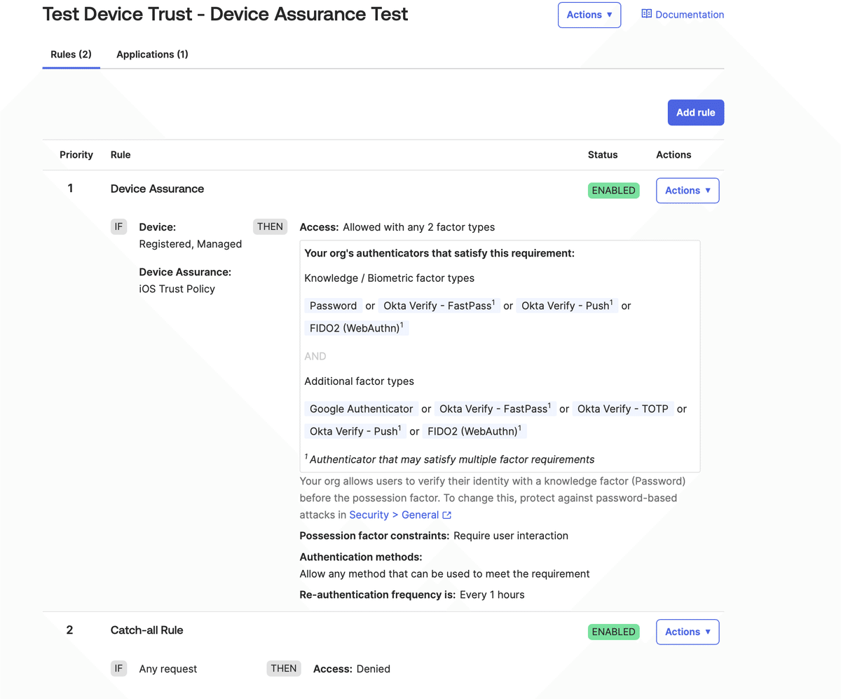 Okta × Jamf Proで iOS の Device Trust を構築する｜Magic Hat Tech Blog