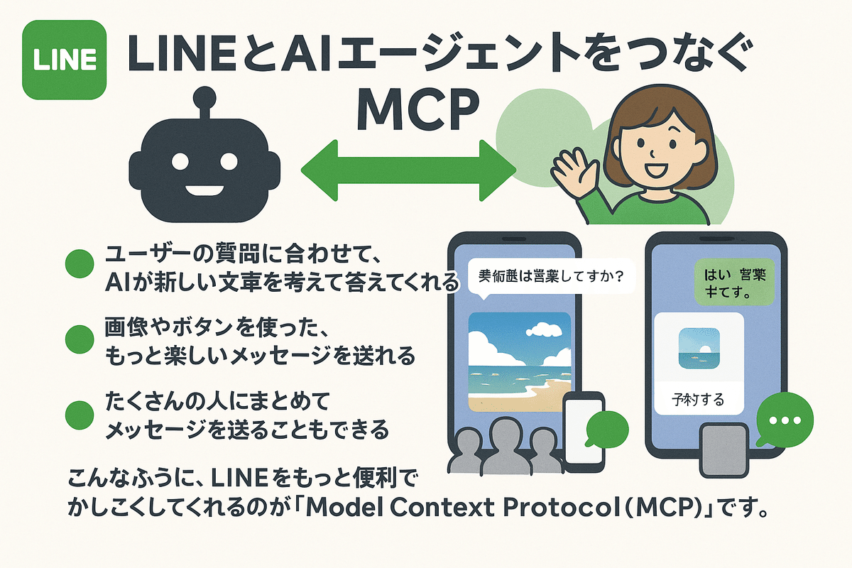 LINE Bot MCPサーバー実践｜Kai｜生成AI