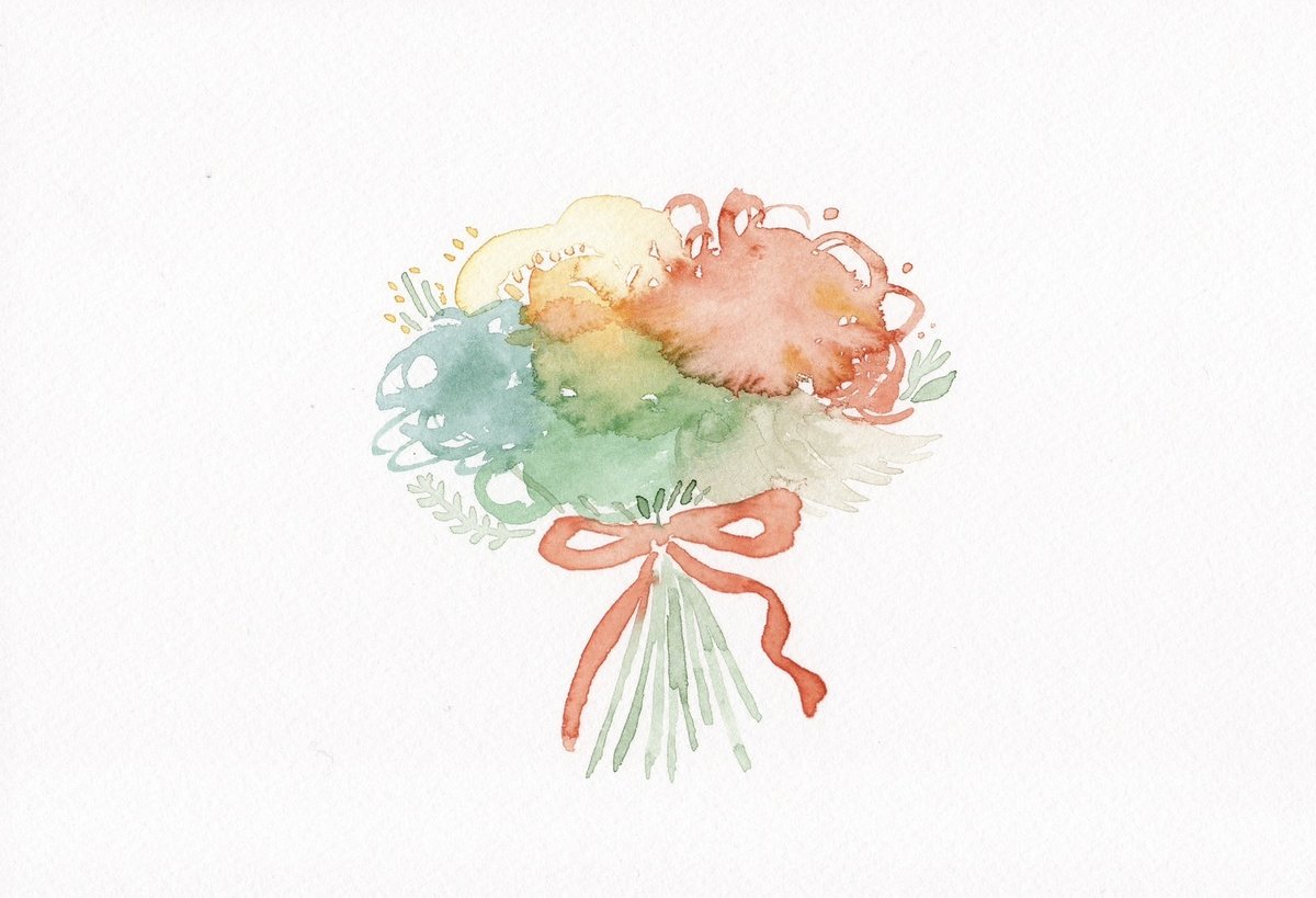 【水彩画】自分の素直な気持ちに寄り添うことから｜6res_project