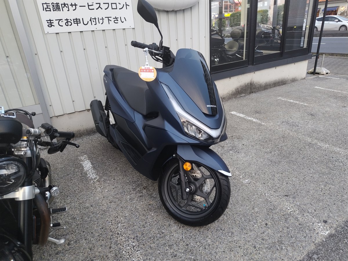 納車タンデム専用機：PCX 20250426｜ajisashi ajisashi