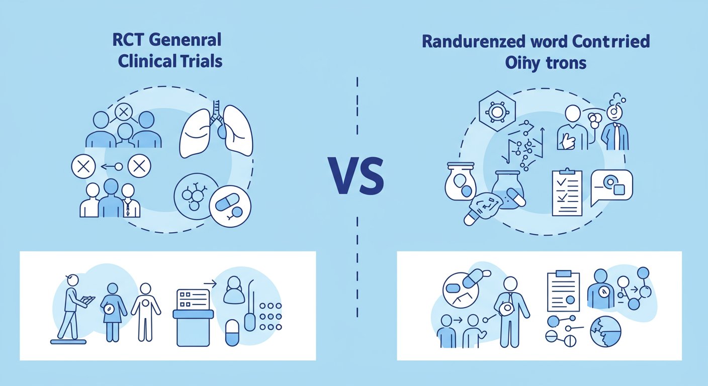 RCTと臨床試験の違いとは？健康情報の信頼性を見極める方法｜はれ