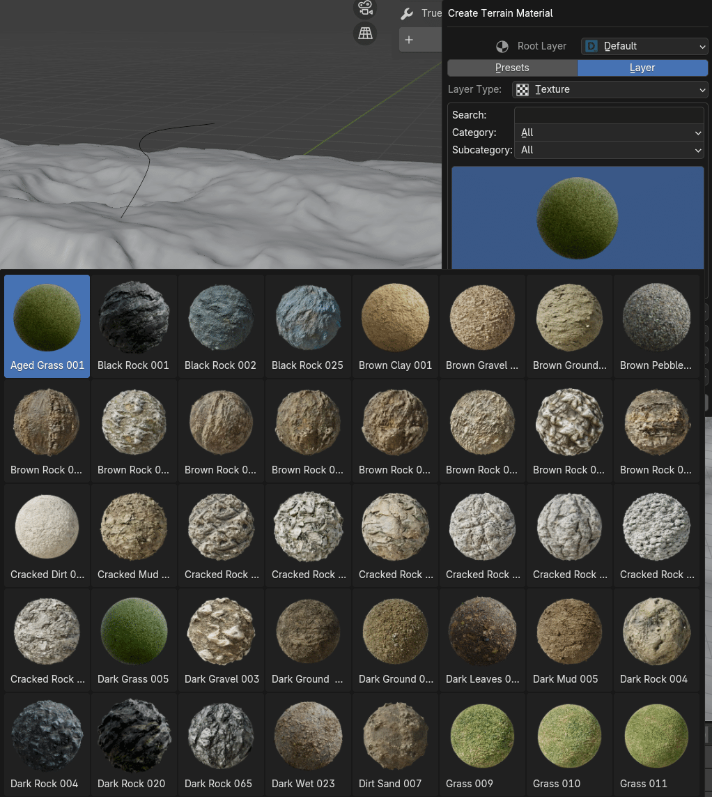 BlenderのTrueTerrainを使った地形作成｜YOKO