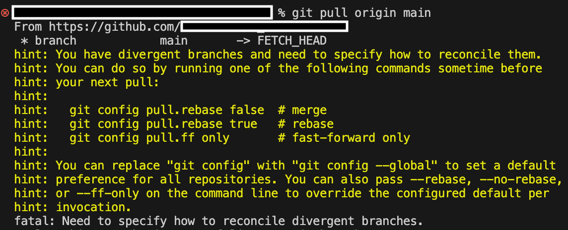 GitHub, Pull,Push時のエラー対応｜kubota_t