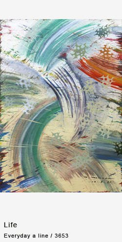 Everyday a line / 3653｜Taro Tomori