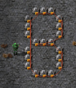 factorio Switchでも出来る7セグメントのデジタル表示（Mod無し）〜その3｜aki_ok