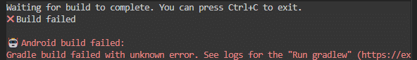 開発したアプリをExpoからリリースビルド デプロイしようとしたがエラーが出るへの対処法┃Gradle build failed with unknown error. See logs ...