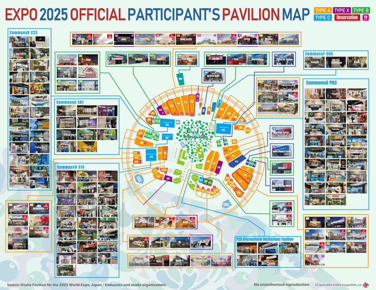 Official Participants’ Pavilion MAP｜ EXPO_CAT